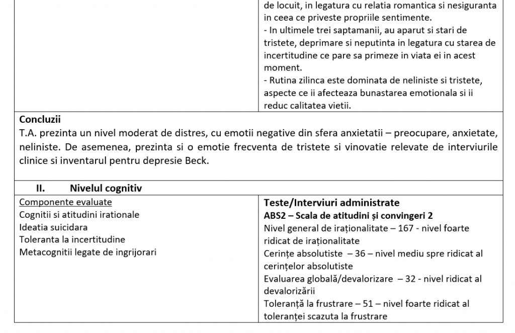 Evaluare psihologică - Psi8imal